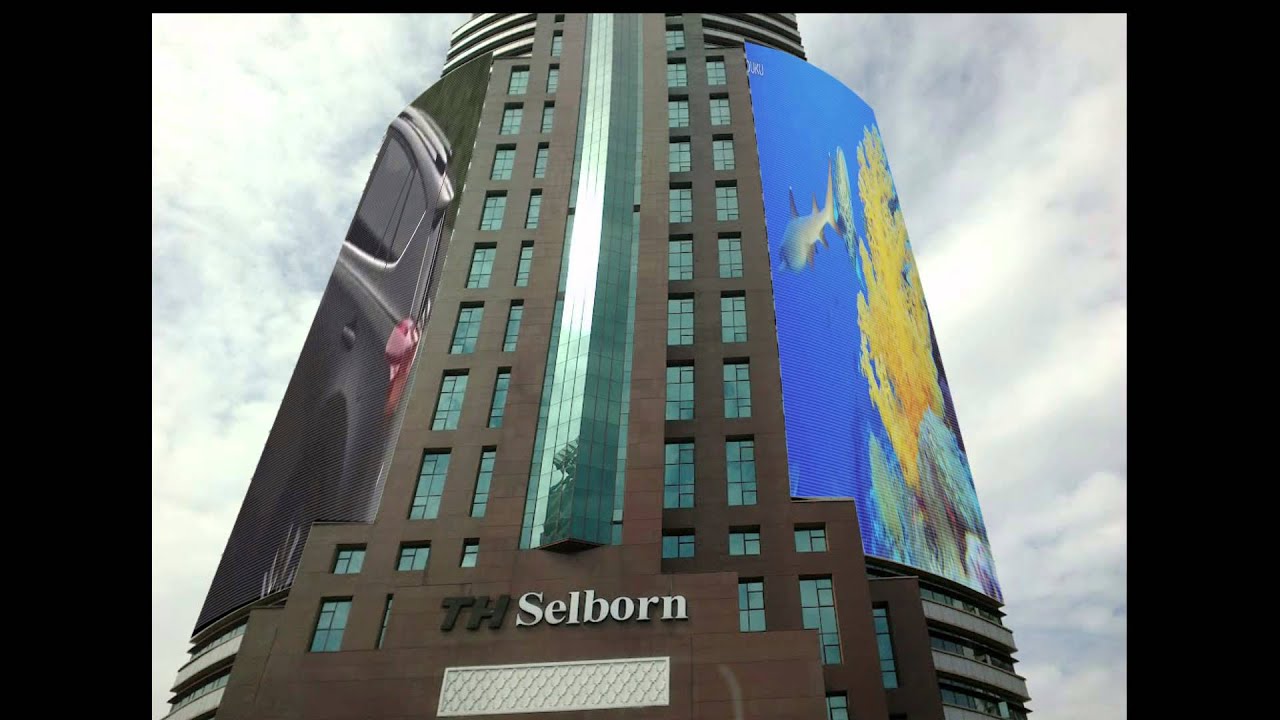 Menara TH Selborn - Outdoor LED Display 25m x 60m - Front View - YouTube