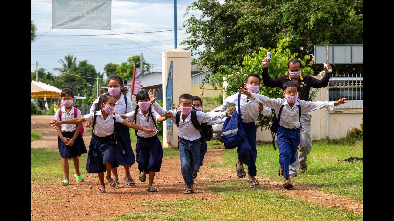 Primary school reopen in Cambodia! - YouTube