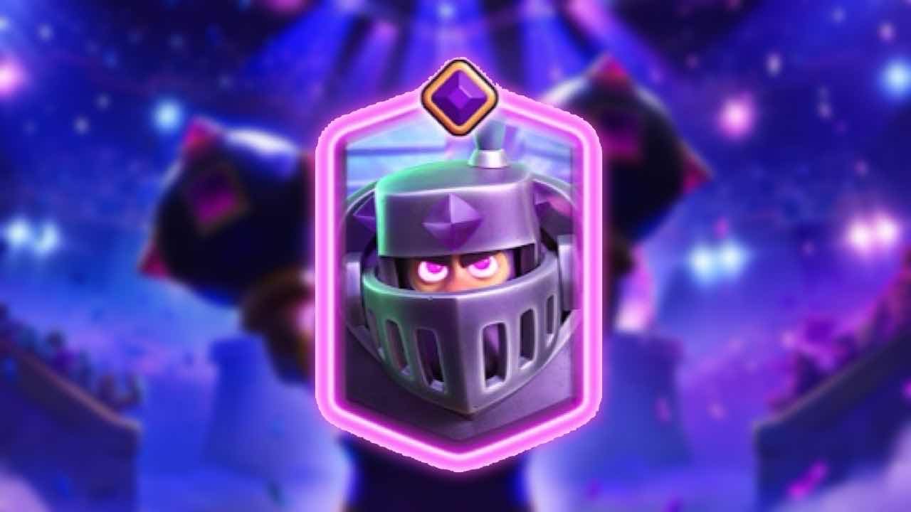 Playing EVO MEGAKNIGHT in Clash Royale - YouTube