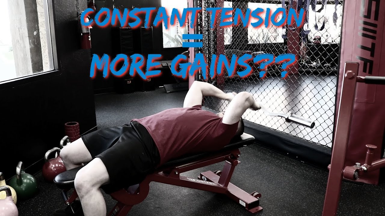 "Constant Tension" Partial Range of Motion= More Gains?? - YouTube