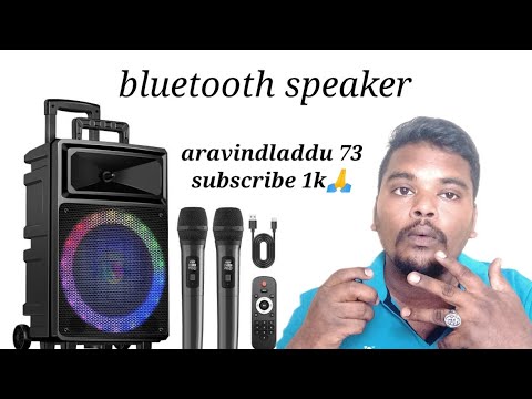 bluetooth speaker #@AravindLaddu-i8y #shorts_ - YouTube