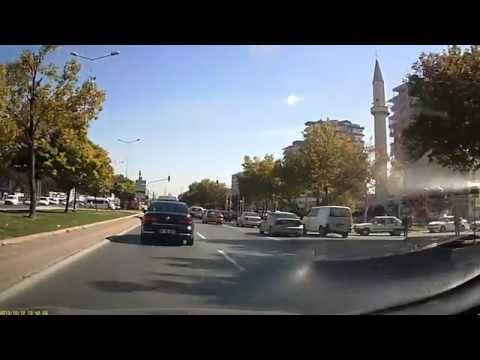 kayseride trafik yok diyenler yanılıyor. Kayseri Terminalden Yoğunburça giderken.