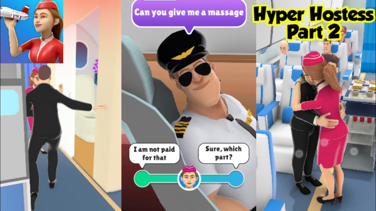 Hyper Hostess 3D Hot New Update Android Gameplay All Level Solution ...