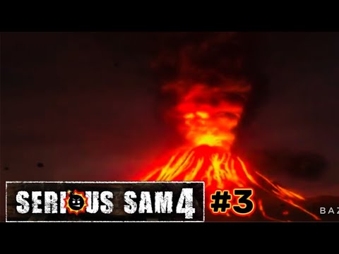 Серьезный Сем 4 прохождение #3 извержение вулкана - YouTube