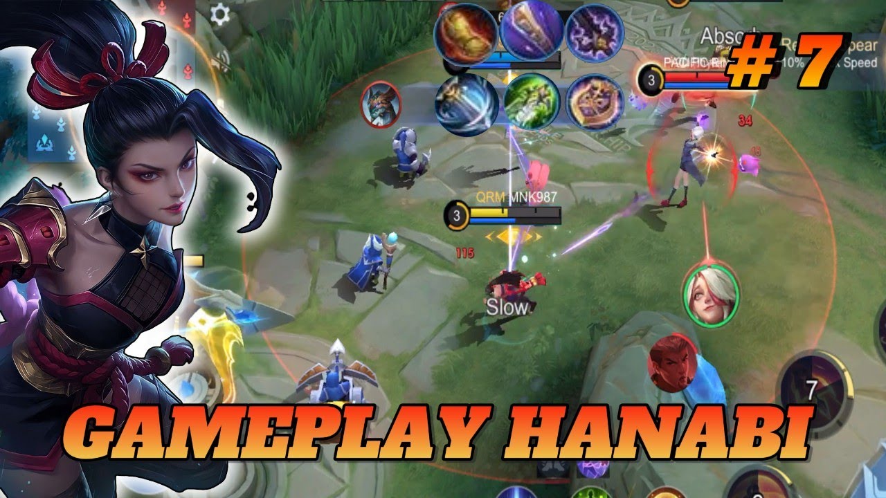 Mobile Legends Gameplay - Hanabi 7 - YouTube