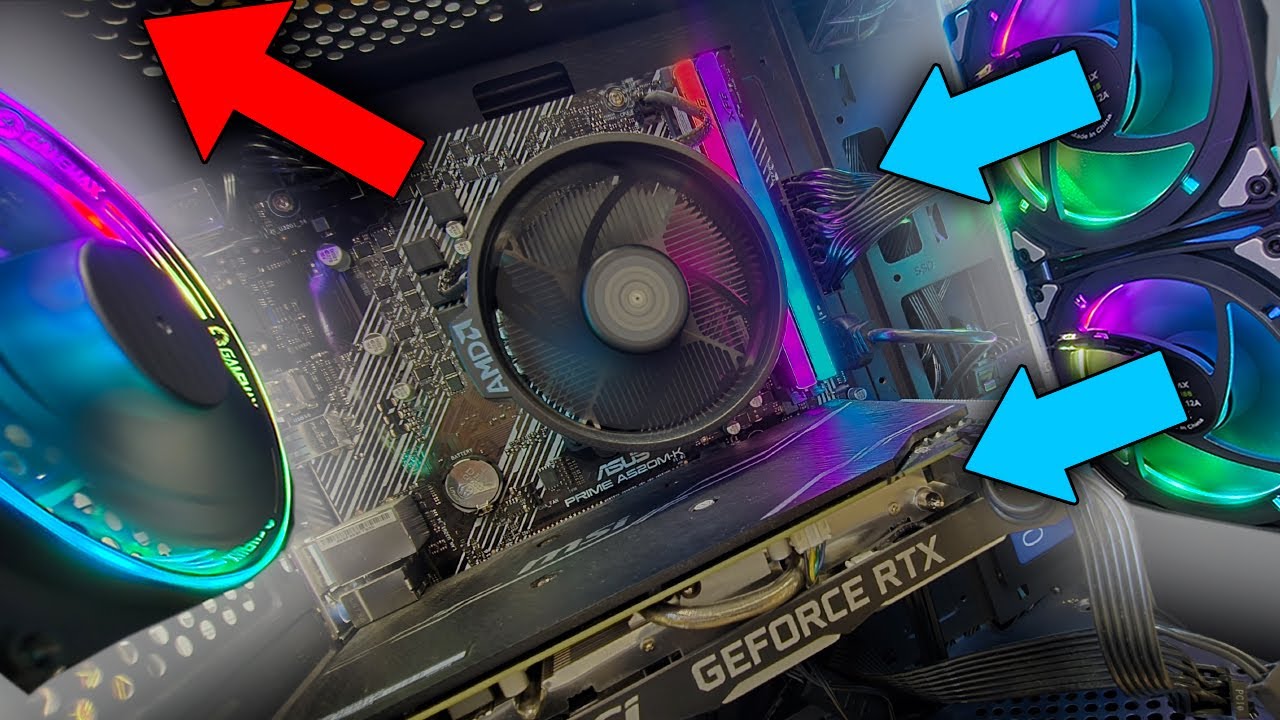 ¿Vale la pena ponerle Ventiladores a mi PC? | Colocación Kit 3 Fan ...