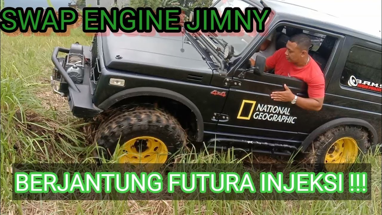 JIMNY SWAP ENGINE FUTURA INJEKSI #adventure #jimny #futura #offroad # ...