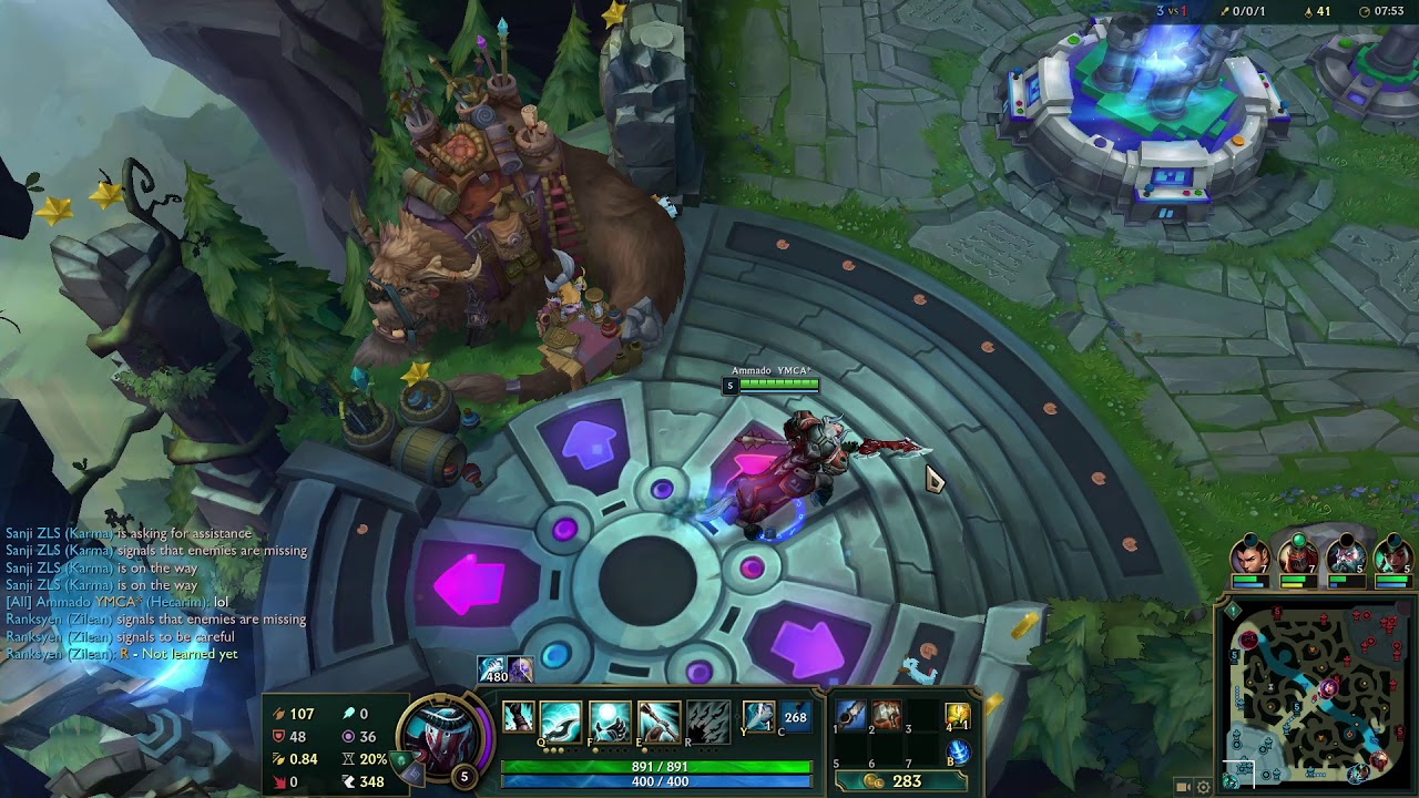 How to Gank in ranked - YouTube