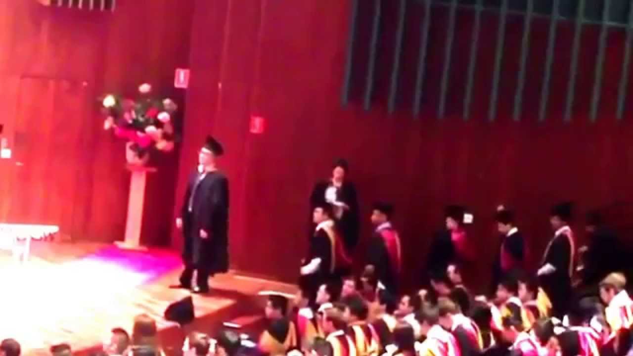 The UNSW graduation ceremony 11 Nov 2014 - YouTube