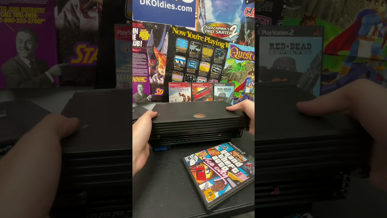 Portable PS2 Screen - YouTube