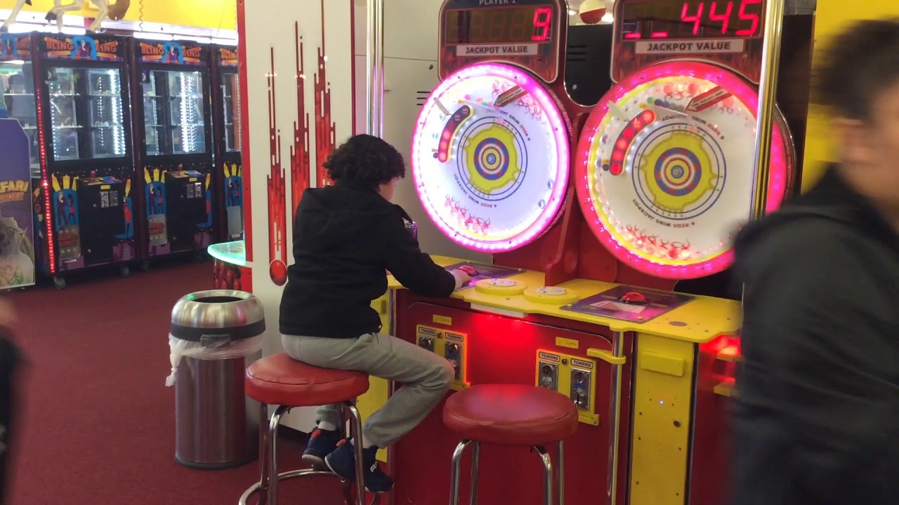 red hot arcade game winning tickets - YouTube