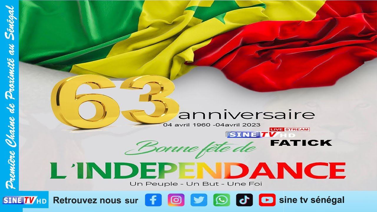 🔴EN DIRECT: Défilé 4 Avril « 63 éme Anniversaire fête de l’indépendance ...