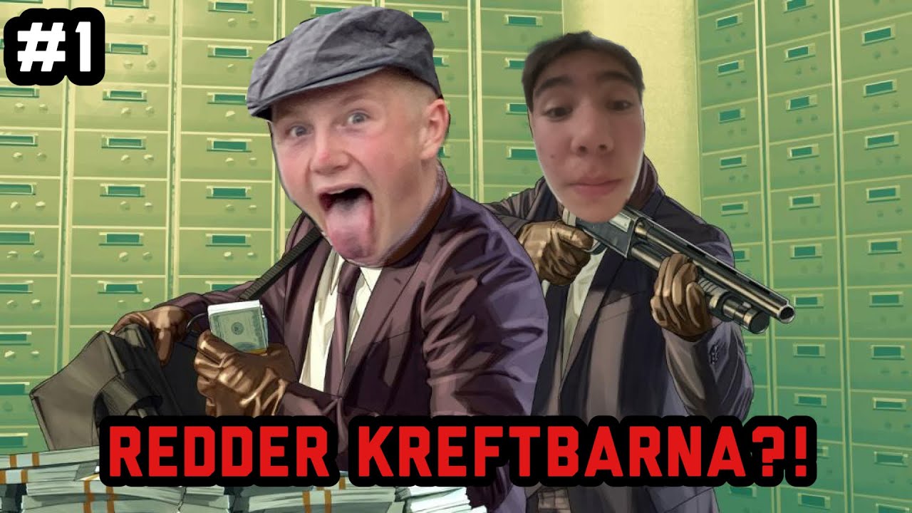 Marcus og Fabian blir kriminelle?! - Norsk Grand Theft Auto 5 Heist DEL ...