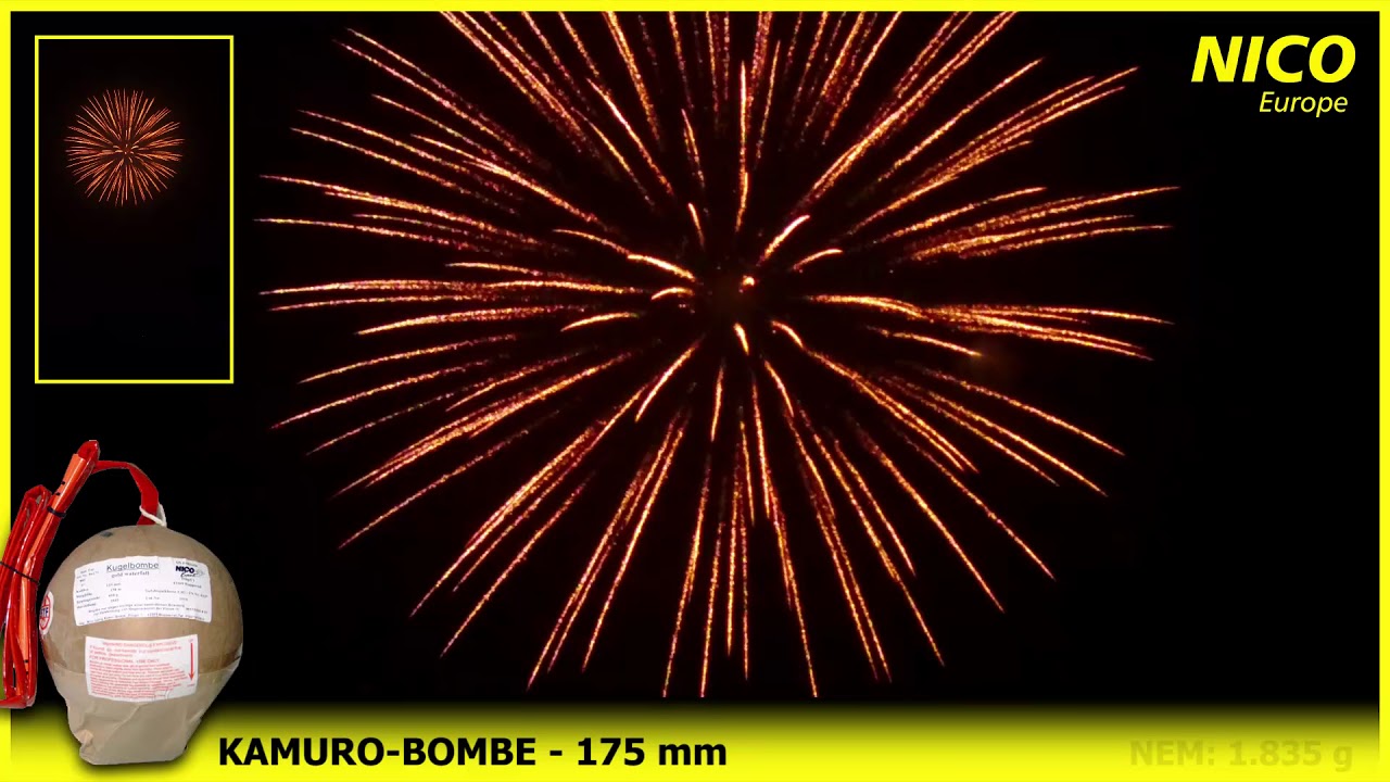 NICO Europe - Kamuro-Bombe 175 mm - YouTube