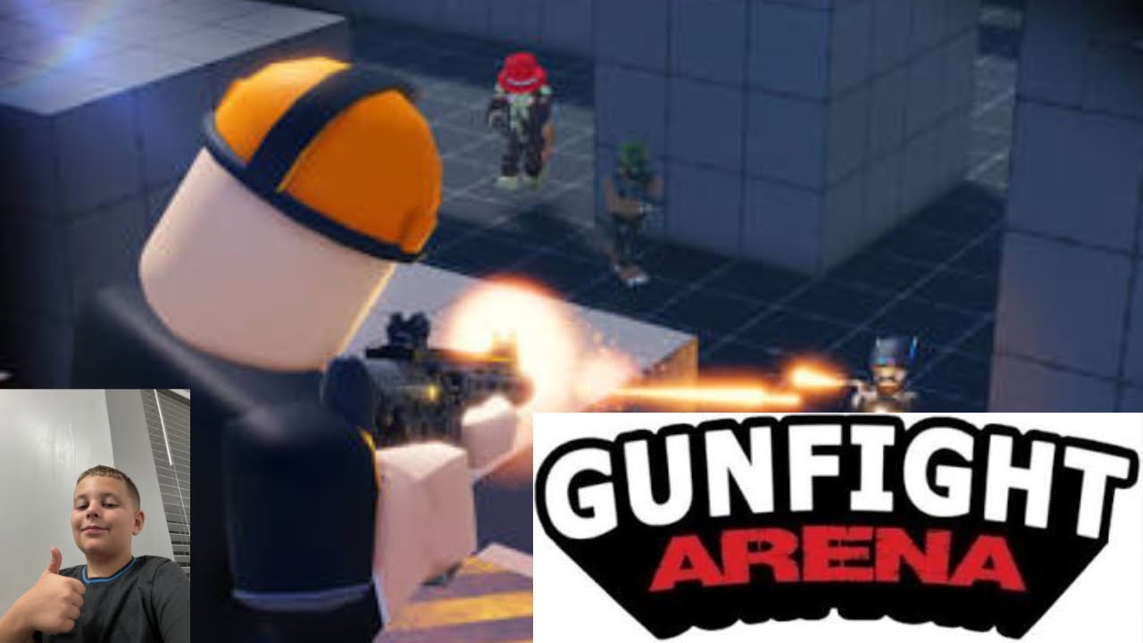 Playing gun fight Arena by myself #roblox - YouTube