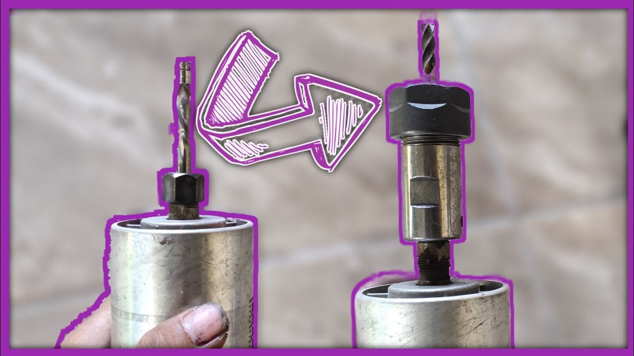 Memasang COLLET spindle di mesin profil - YouTube