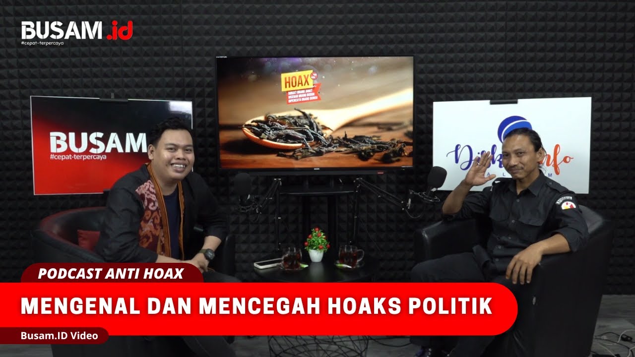 ANTI HOAX - Mengenal dan Mencegah Hoaks Politik - YouTube