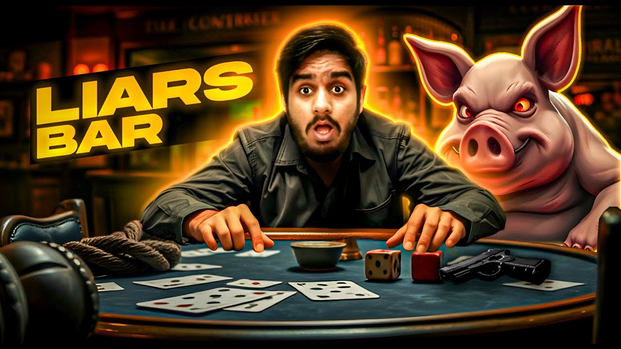 LYING IN LIAR'S BAR! - YouTube