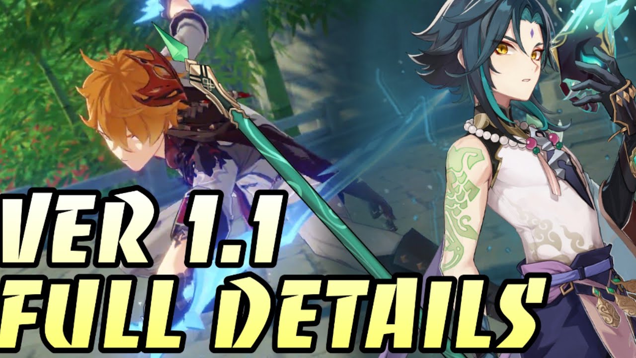 Ver 1.1 Release Date & Zhong Li | Childe | Diona | Xinyan Update ...