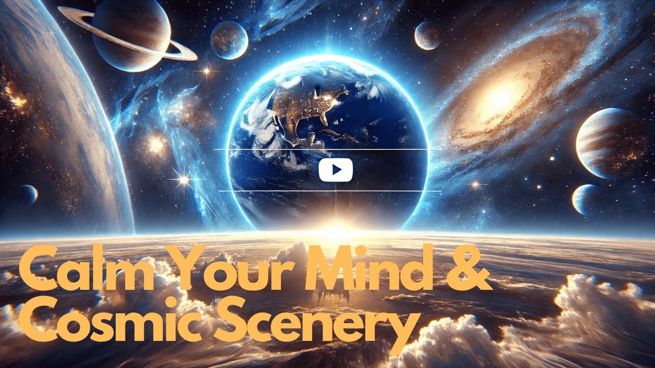 A Journey Through Galaxies and Stars | Relaxing Space Ambience with ...