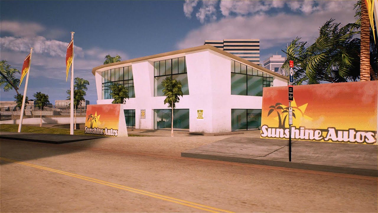 GTA Vice City Fan Remastered | Sunshine Autos - YouTube