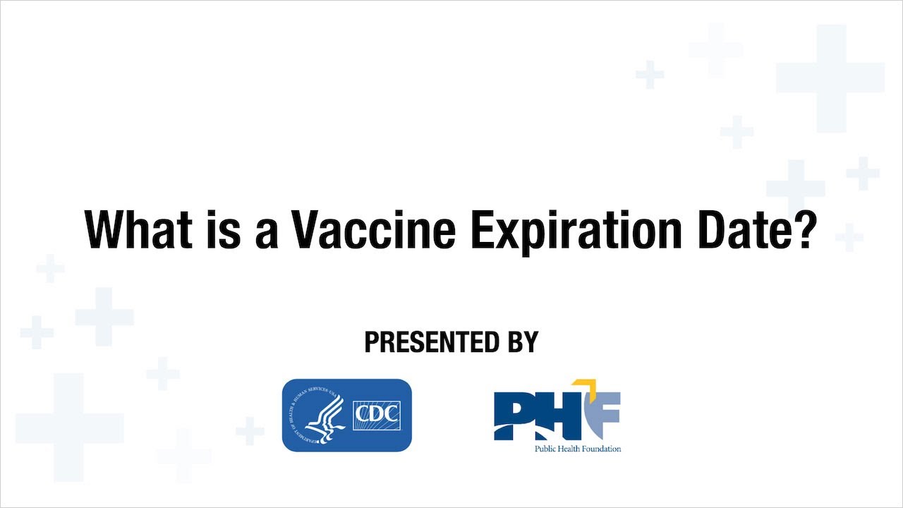 What is a Vaccine Expiration Date? - YouTube