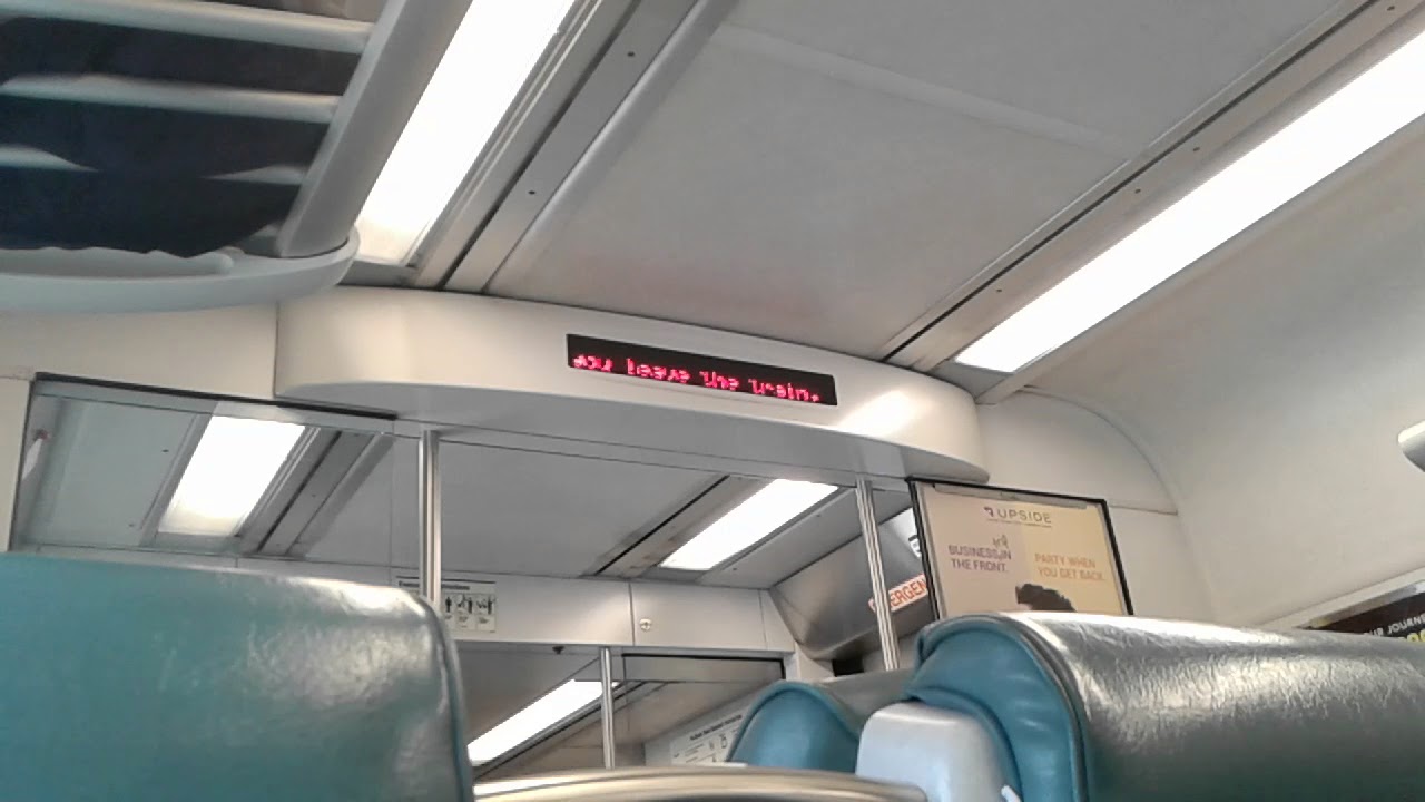 MTA Metro North Railroad M7A #4316 Announcement. - YouTube