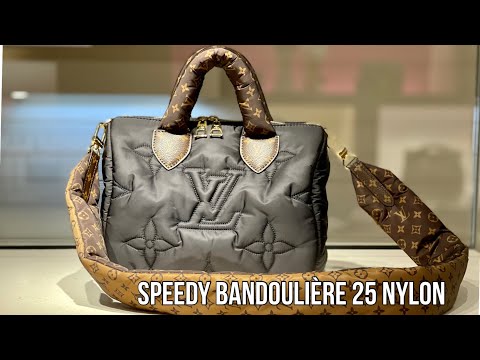 Glimpse: Louis Vuitton SPEEDY BANDOULIÈRE 25 Nylon