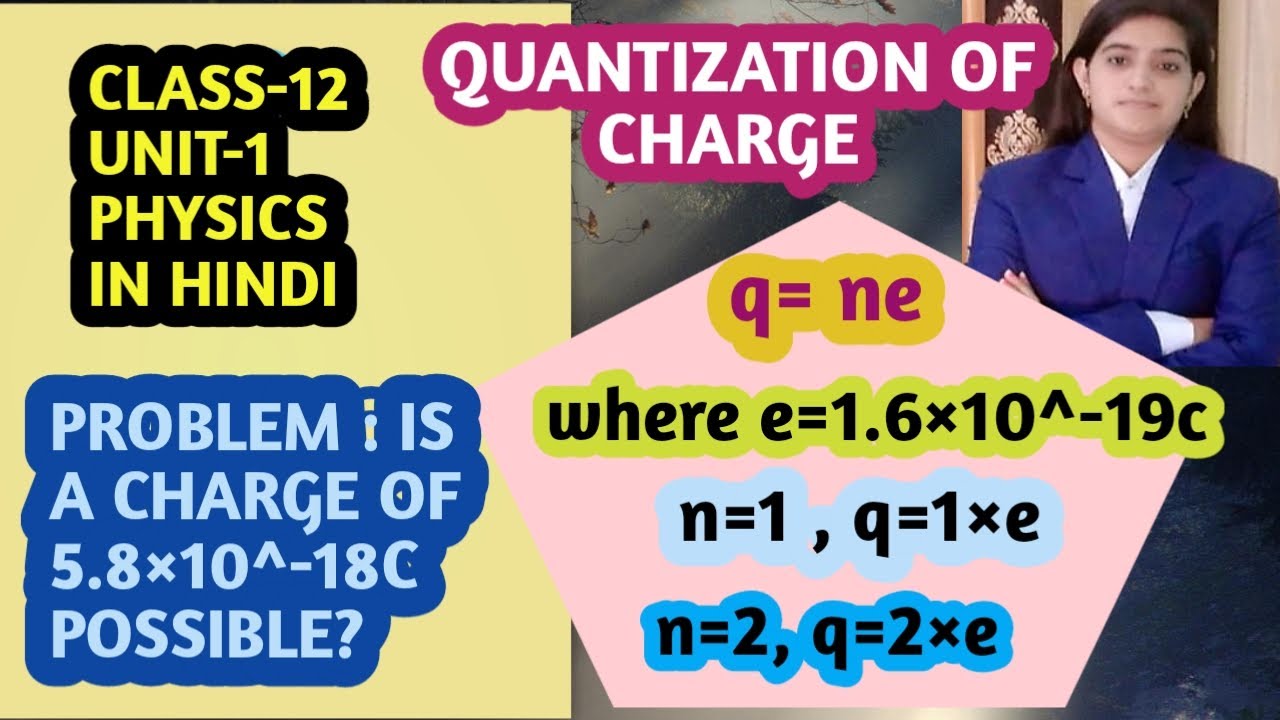 Quantization of Charge & It's Causes | Class 12 Physics Unit - 1 | In ...