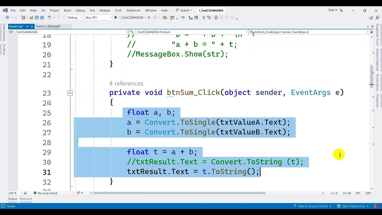 13-How to access multi events on a event | C# Programming | C# ...