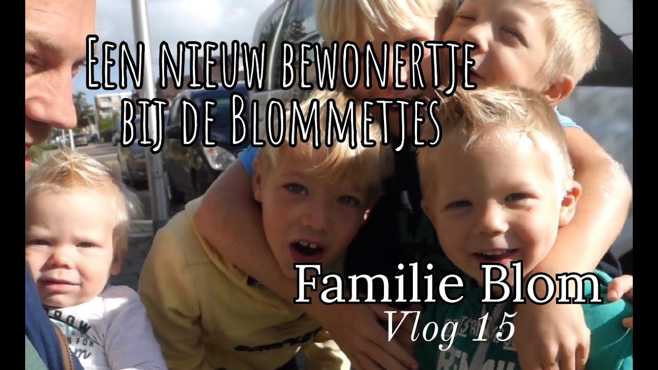 Familie Blom Vlog 15 Een nieuw bewonertje bij de familie Blom - YouTube