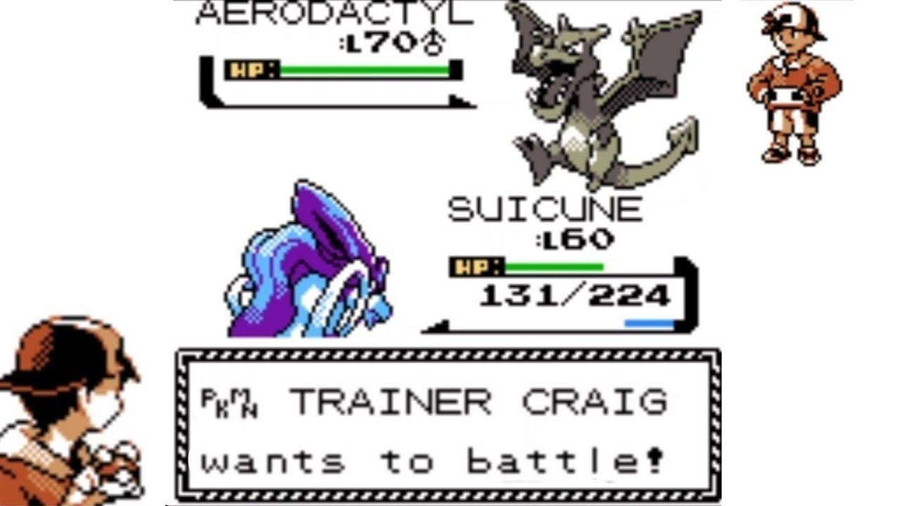 Pokémon Crystal Legacy Vs. Craig (Programmer) - YouTube