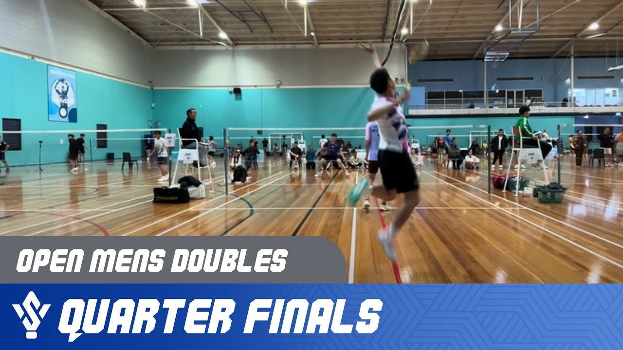 LiveLighter MD Open | Suen/Gabriel vs Matthew/SiewHoong | Quarters ...