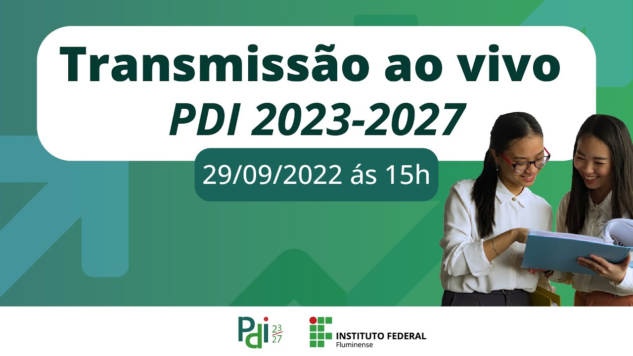 PDI 2023-2027 - Evento de lançamento - YouTube