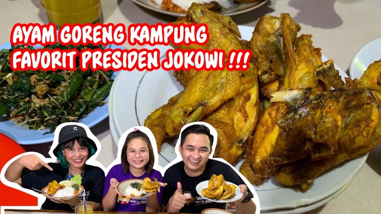 LEGEND‼️ LANGGANAN PRESIDEN JOKOWI, AYAM KAMPUNG GORENG MBAH KARTO ...