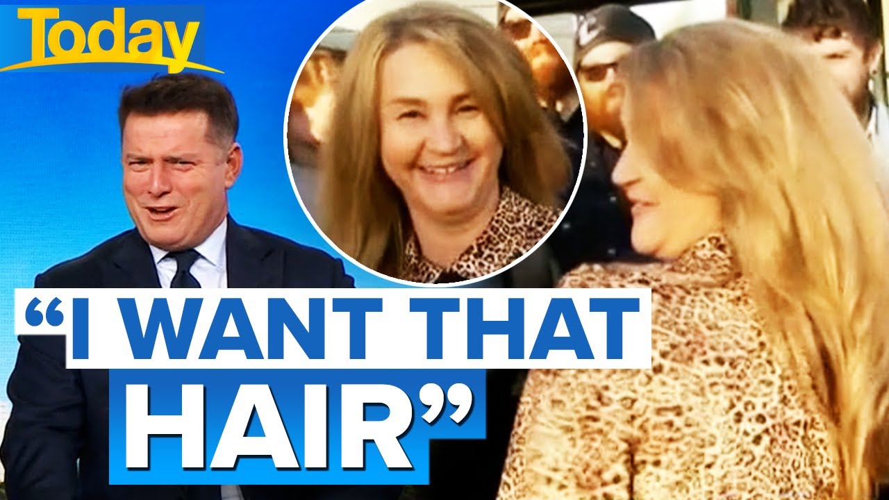 Aussie host stunned by guest’s ‘magnificent’ hair | Today Show ...