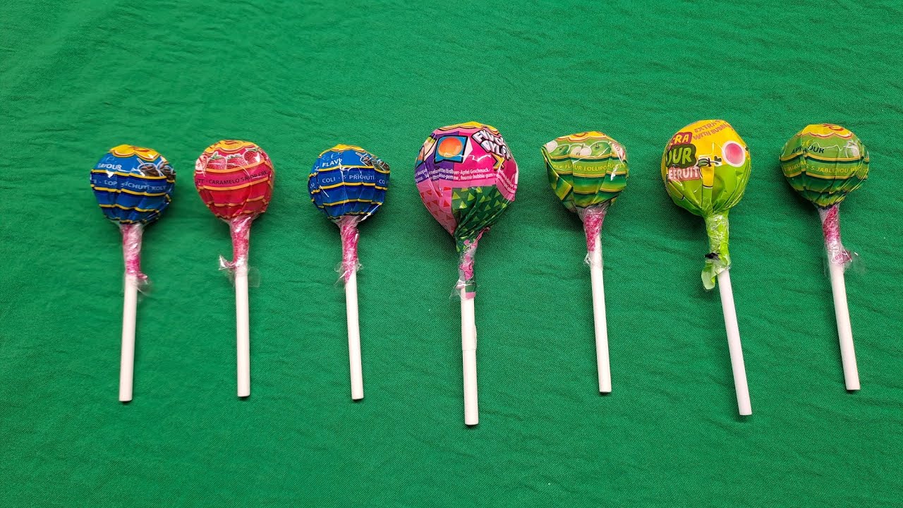 Yummy Rainbow Lollipop Candy reminiscent of childhood. Sweet and ...