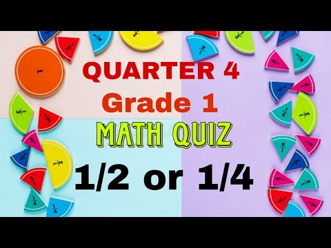 GRADE 1 MATATAG  4TH QUARTER FRACTION  QUIZ GAME