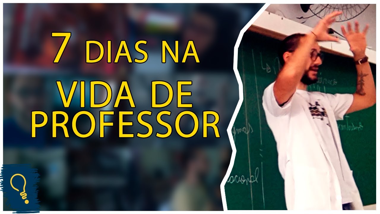 Como é a rotina semanal do professor | VIDA DE PROFESSOR #19 - YouTube
