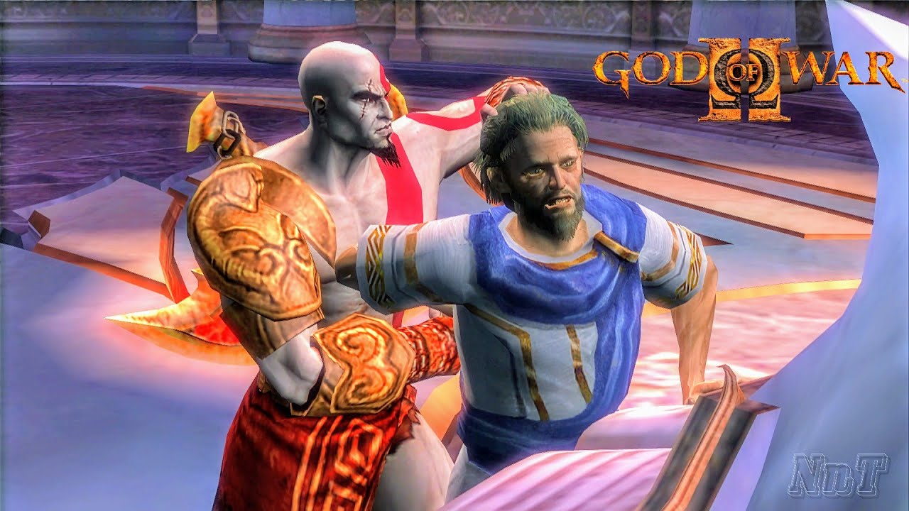 God of War 2 Remastered HDR - Full Game P.8 - Gouge 20 Cyclops' Eye ...