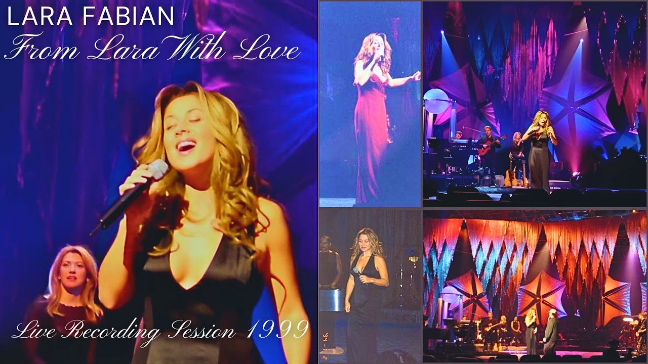Lara Fabian - From Lara With Love (Live Recording Session 1999) - YouTube