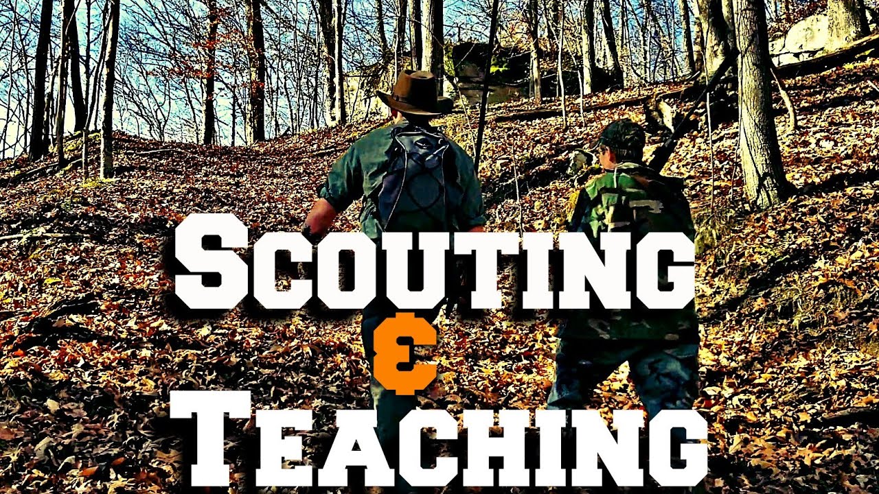 Scouting and Teaching bushcraft :Hit the Trail - YouTube