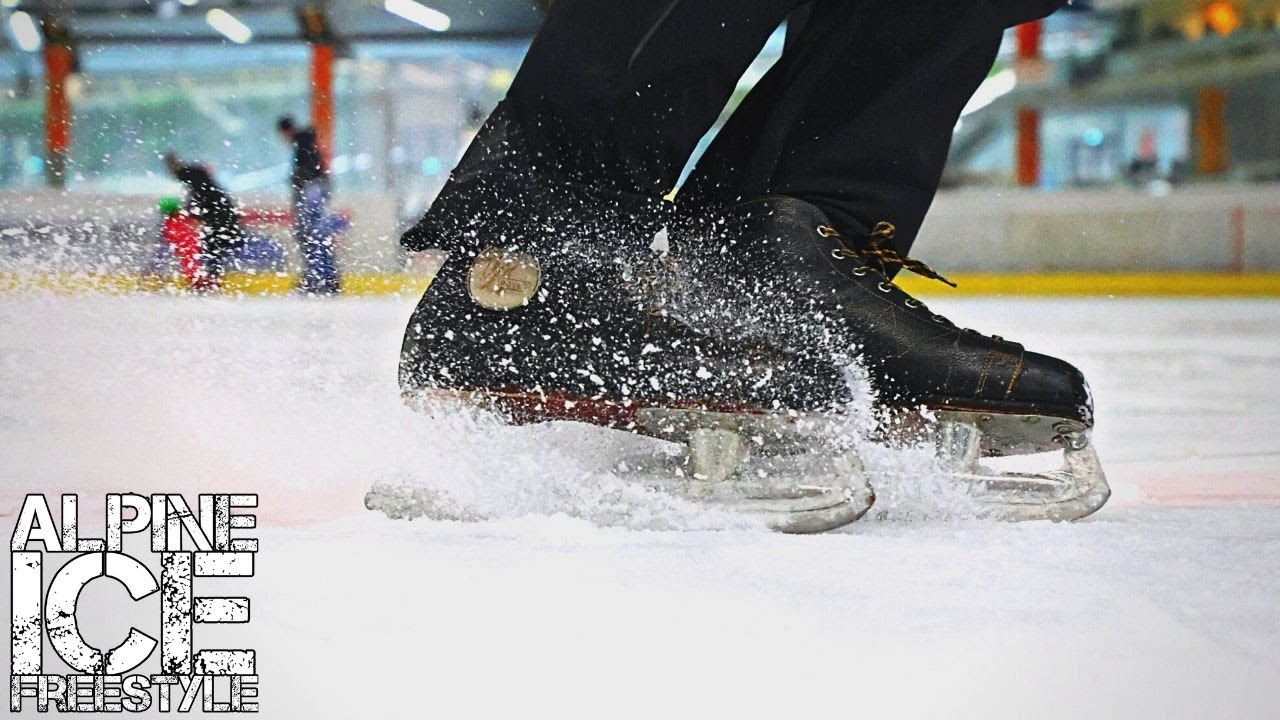 Iceskates from 1957 - On Ice Test | Freestyle - YouTube