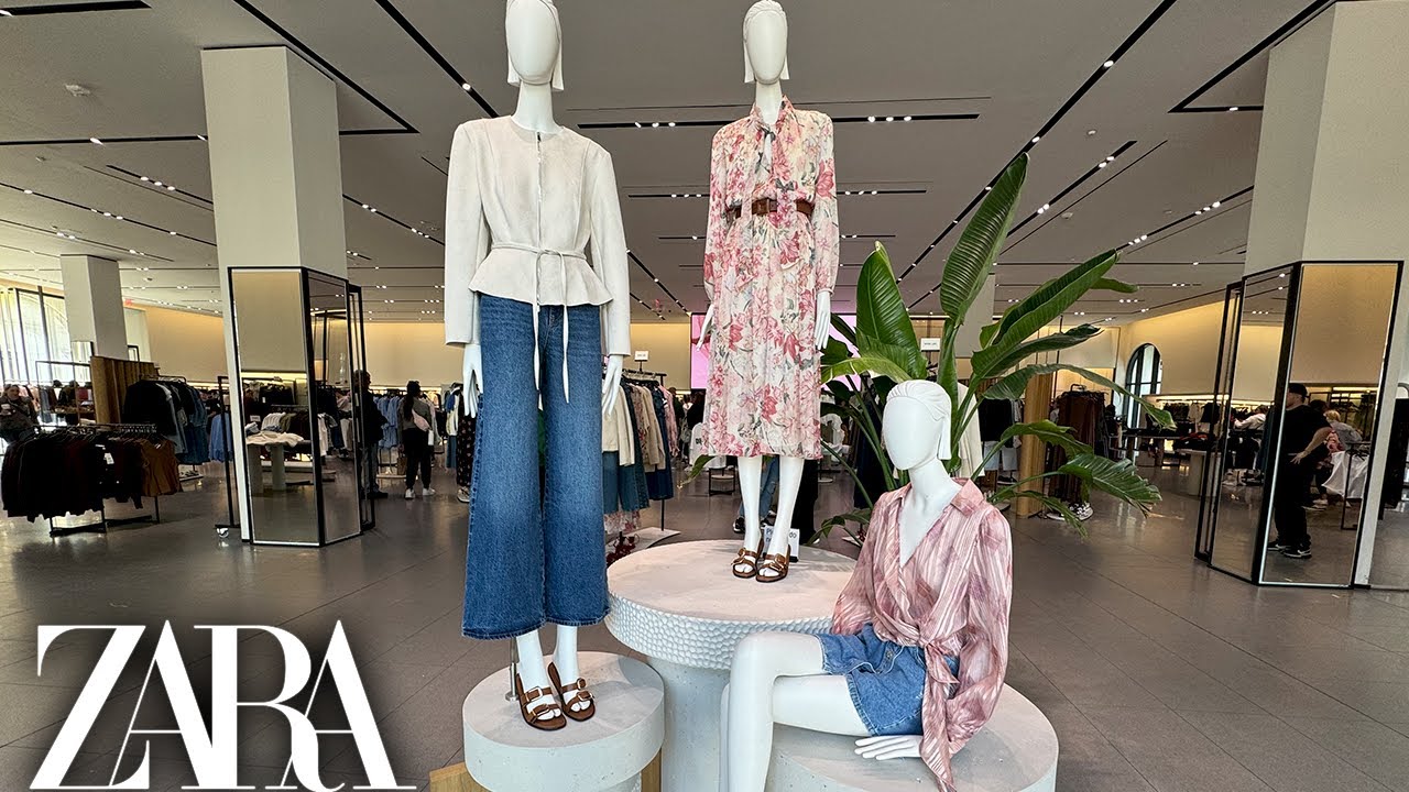 💖 ZARA NEW FEMININE SPRING 2025 COLLECTION 🌸 LATEST ARRIVALS - YouTube
