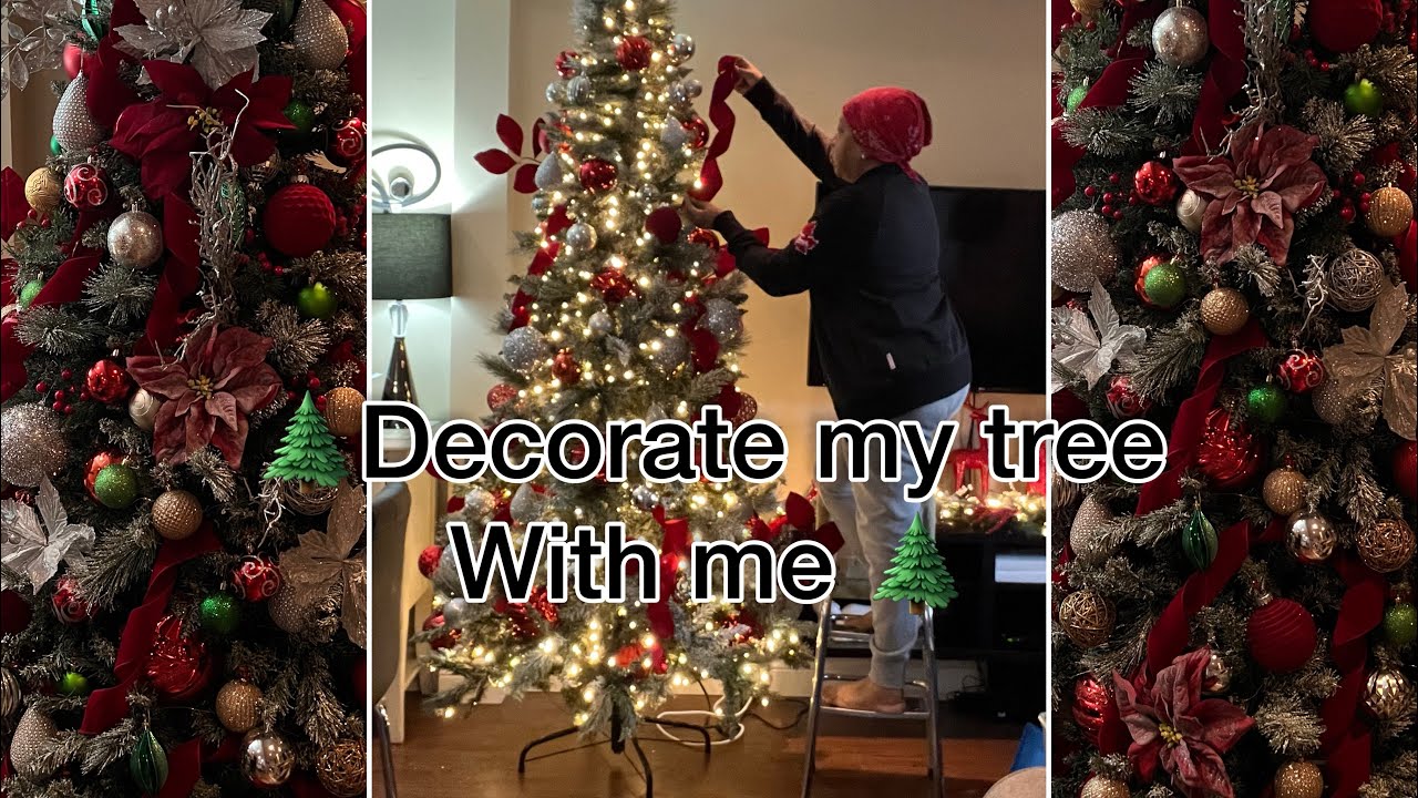 *NEW* 2023 🌲CHRISTMAS TREE 🌲 DECORATE WITH ME / decorate my Christmas ...
