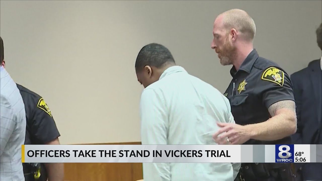 Officer testimony takes center stage at Vickers trial - YouTube