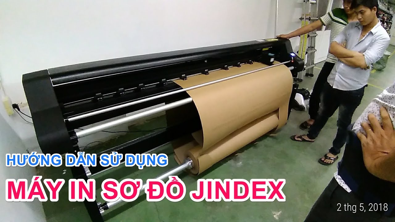 [01] HƯỚNG DẪN SỬ DỤNG MÁY IN SƠ ĐỒ JINDEX - YouTube