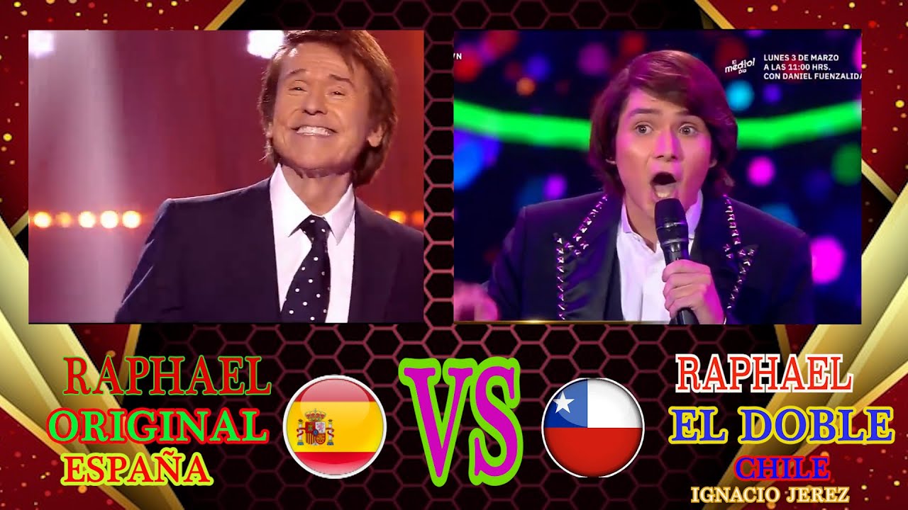 RAPHAEL VS RAPHAEL ( EL ORIGINAL VS. SU IMITADOR ). No contamos con ...