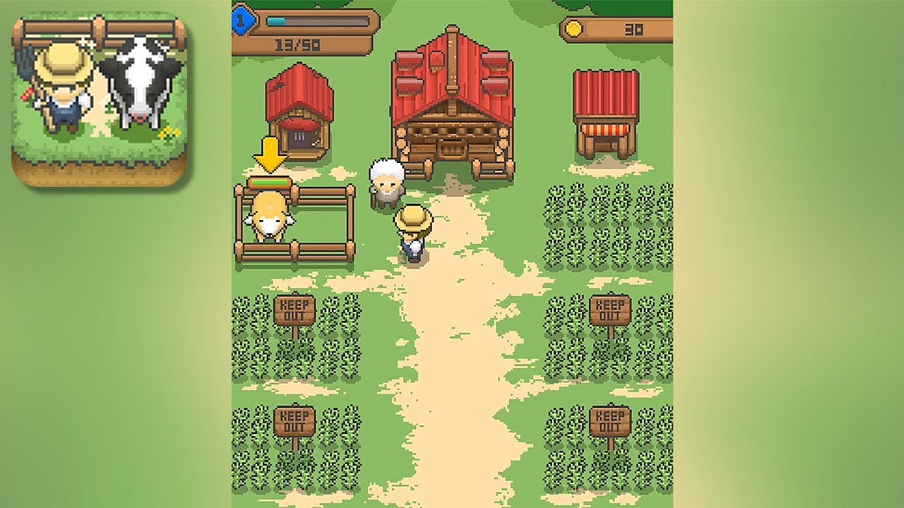 Tiny Pixel Farm - Gameplay Trailer (iOS) - YouTube