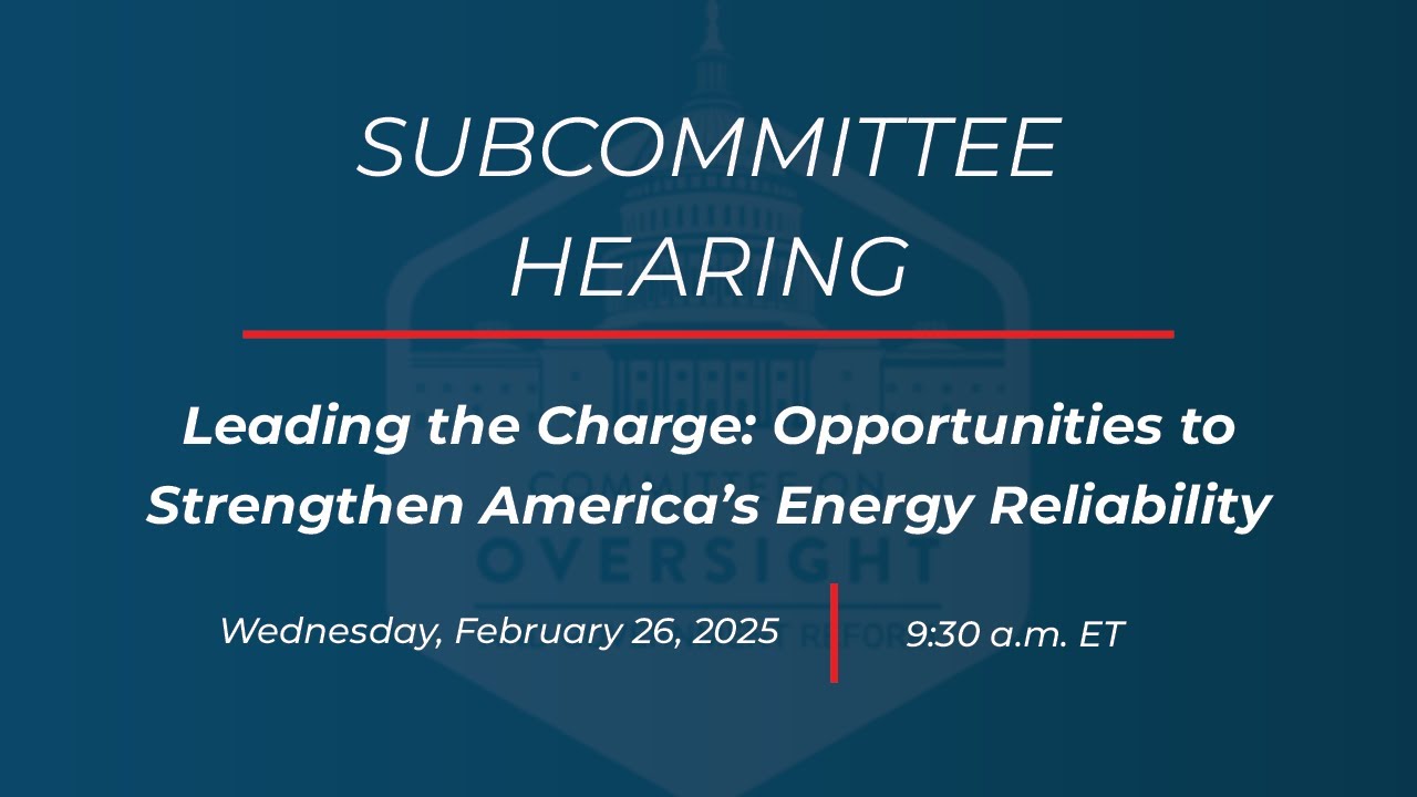 Leading the Charge: Opportunities to Strengthen America’s Energy ...